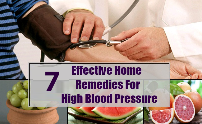 Top 7 Home Remedies For High Blood Pressure | ArticleCube