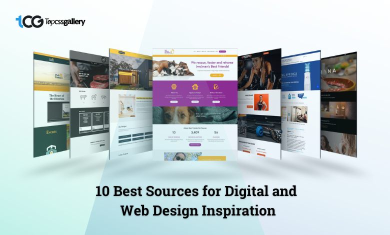 10 Best Sources for Digital and Web Design Inspiration | ArticleCube