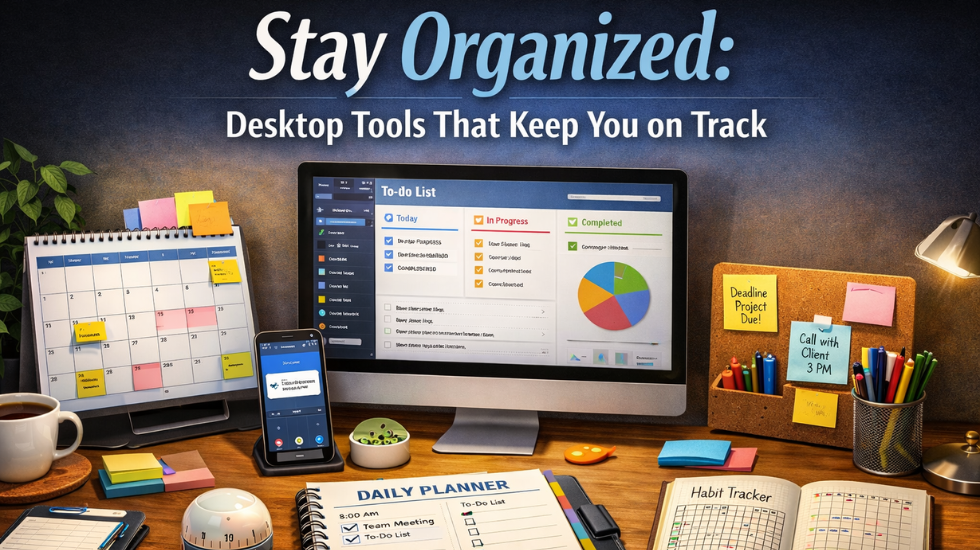 Stay Organized: Desktop Tools That Keep You on Track | ArticleCube