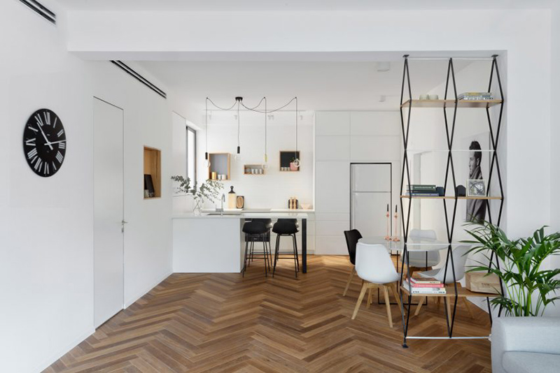10 Ideas to Introduce Herringbone Design into Your Home Interior | ArticleCube