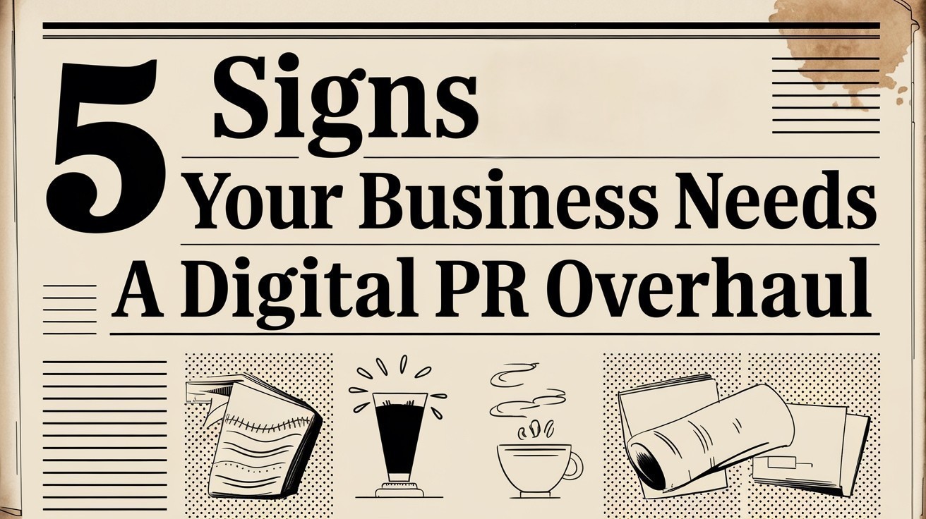 5 Signs Your Business Needs a Digital PR Overhaul | ArticleCube